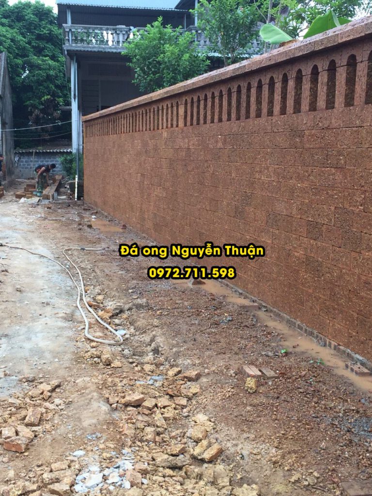 Các mẫu Đá Ong Đỏ Ốp Tường mới nhất 2024 - ĐÁ ONG